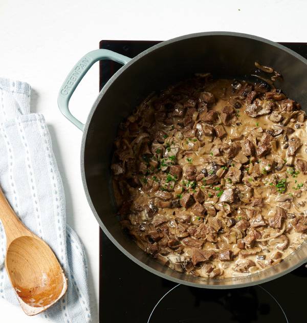 Beef Stroganoff | Healthy Ceramic Nonstick Cookware | GreenPan Australia