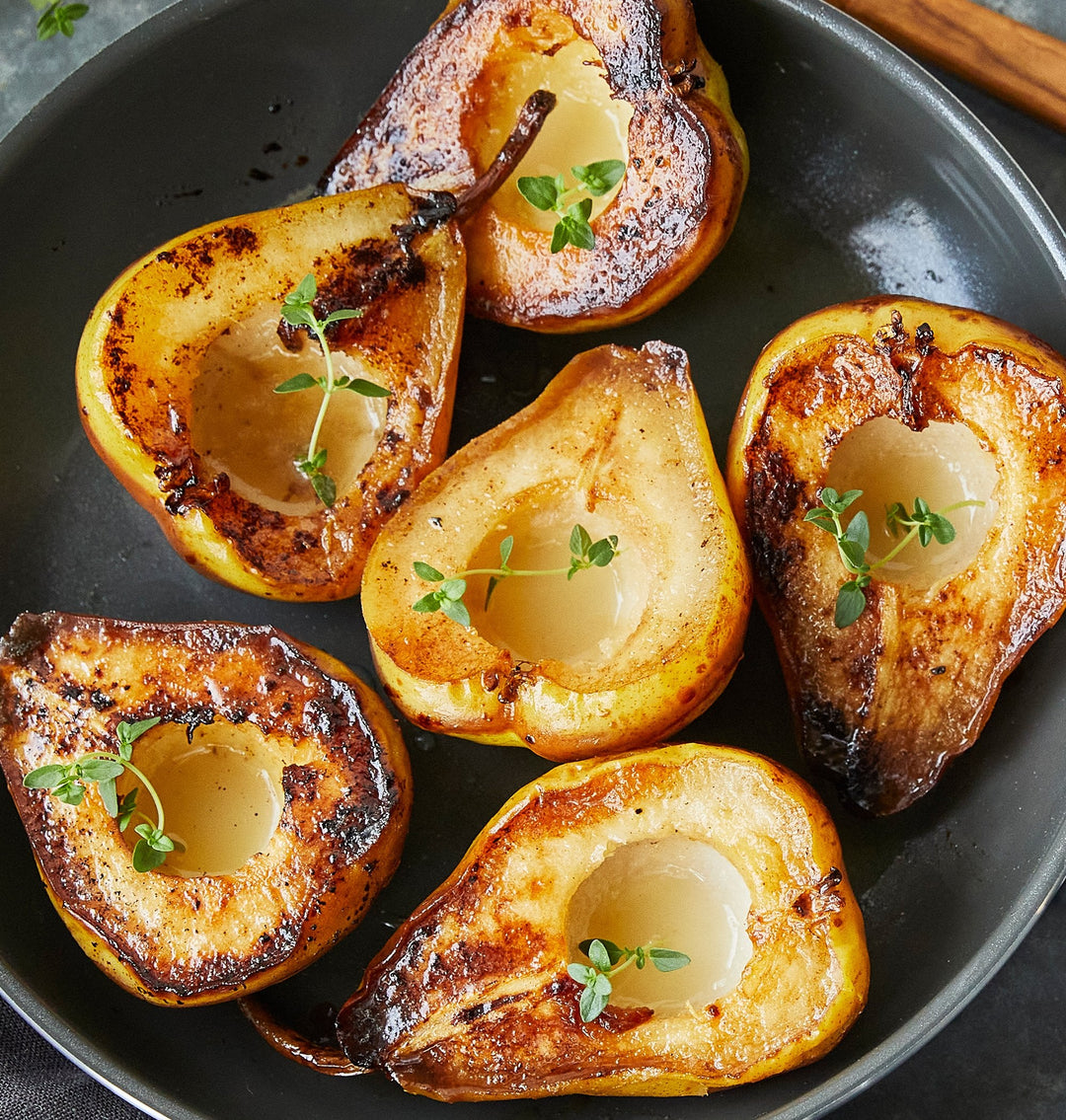 Honey-Glazed Balsamic Pears | Healthy Ceramic Nonstick Cookware ...
