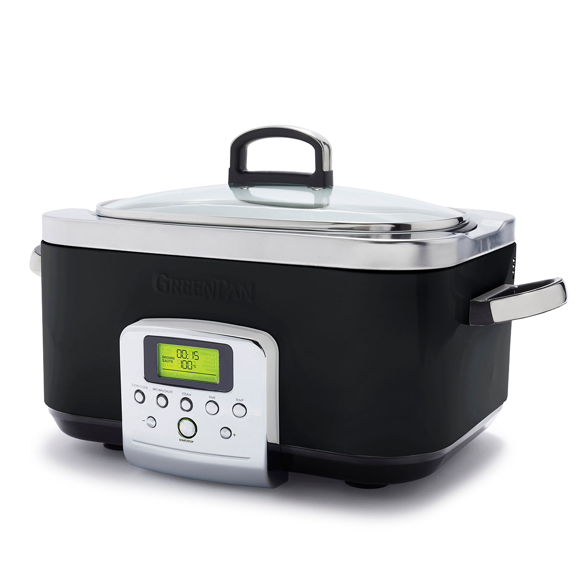 Black Non Stick Ceramic Slow Cooker | GreenPan Australia