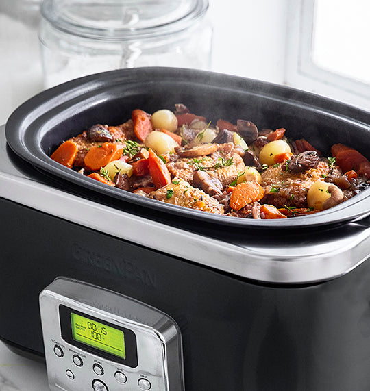 Black Non Stick Ceramic Slow Cooker | GreenPan Australia